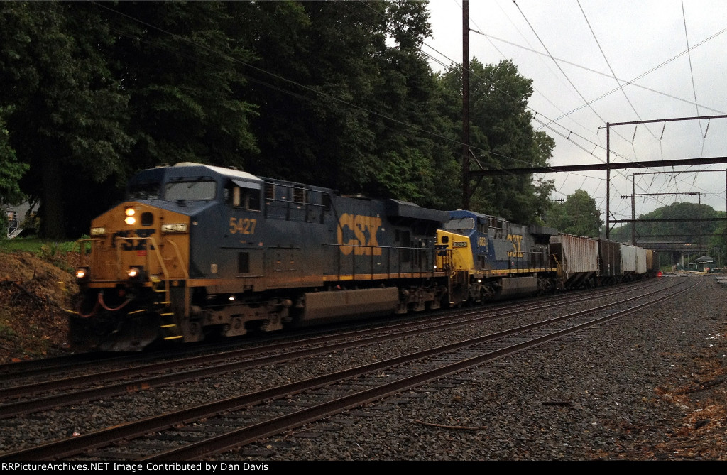 CSX ES40DC 5427 leads K531-12